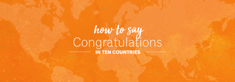 How to say “Congratulations” in 10 countries